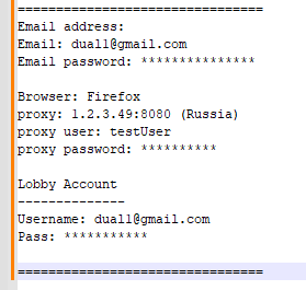 How to register and setup your lobby accounts correctly to extend TCommander Bot activity ...